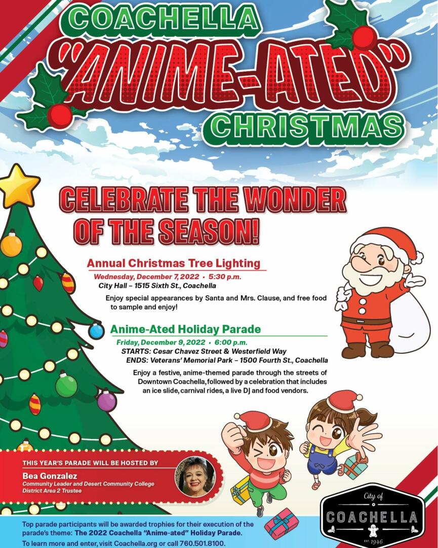 Don’t Miss Coachella’s Anime-ated Holiday Parade - Greater Coachella ...