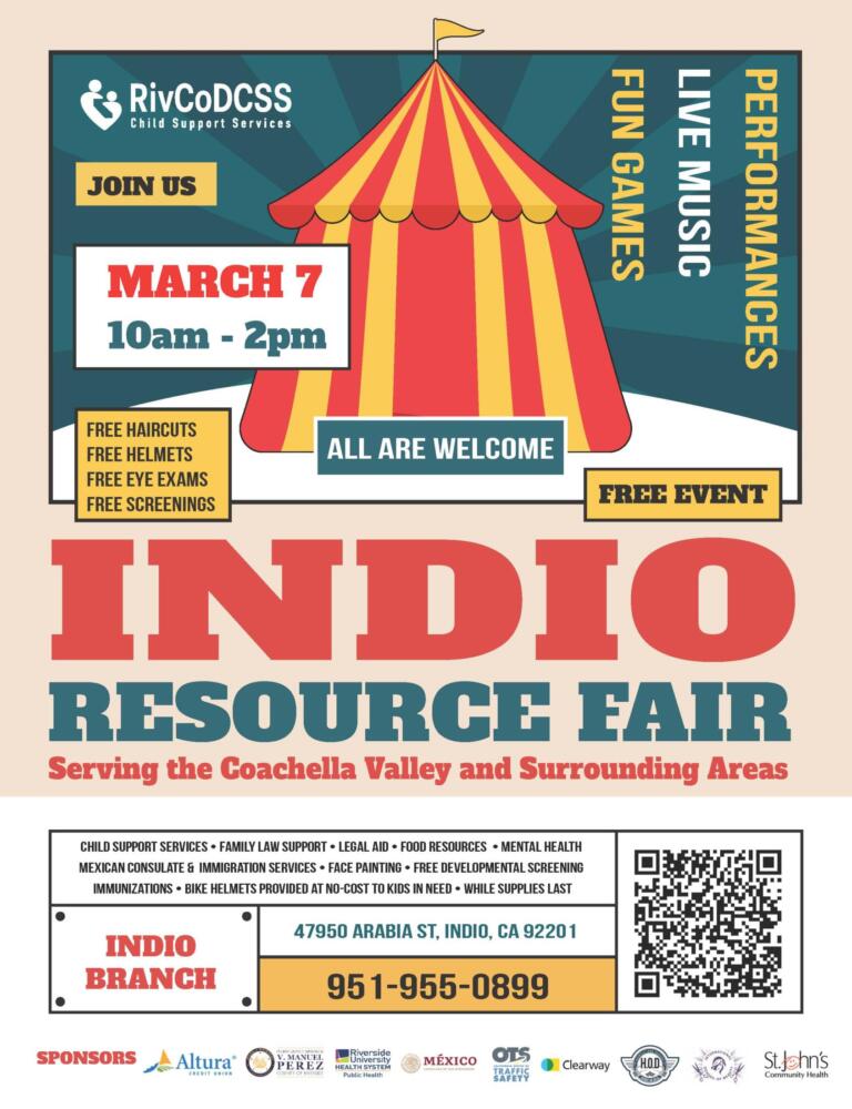 Indio Resource Fair Brings Free Services and Family Fun to the ...